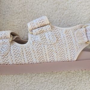 Dune London | Shoes | Dune London Raffia Lockstockk Sandals | Poshmark